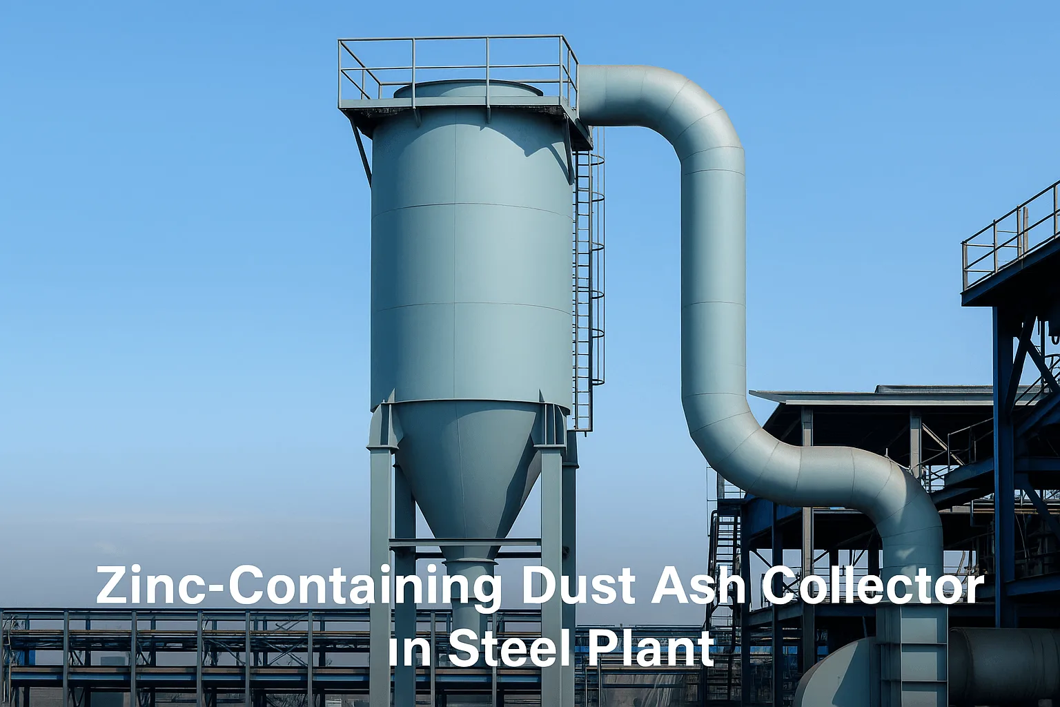 Zinc-Containing Dust Ash Collector in Steel Plants - Omela Filtration